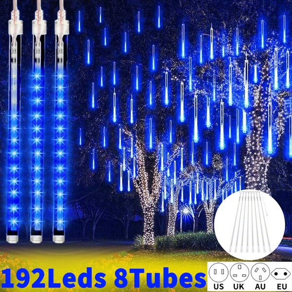 2022 Upgraded Waterproof Meteor Shower Rain Light 3.5M Led 8 Tube LED ... 2022 Upgraded Waterproof Meteor Shower Rain Light 3.5M Led 8 Tube LED ...