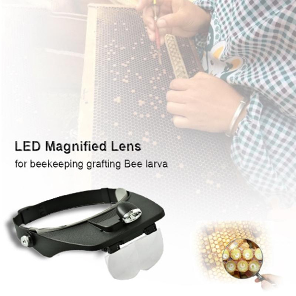 Benefitbee Beekeeping LED Light Magnified Lens Wear Beekeeping ...
