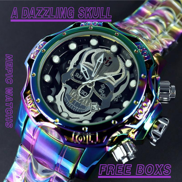 NEPIC skull head the same sport fashion men's watch | Wish