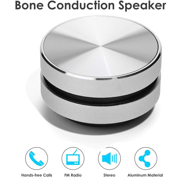 Bone Conduction Speaker, True Wireless Speakers Mini Portable Stereo ...