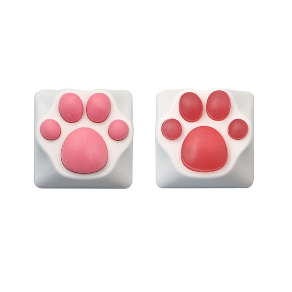 Cats Paws Keycaps For Gaming Mechanical Keyboard Keycap Silicone Key ...