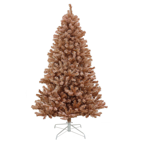 National Tree Company 7 Foot Full Flocked Unlit Artificial Christmas ...