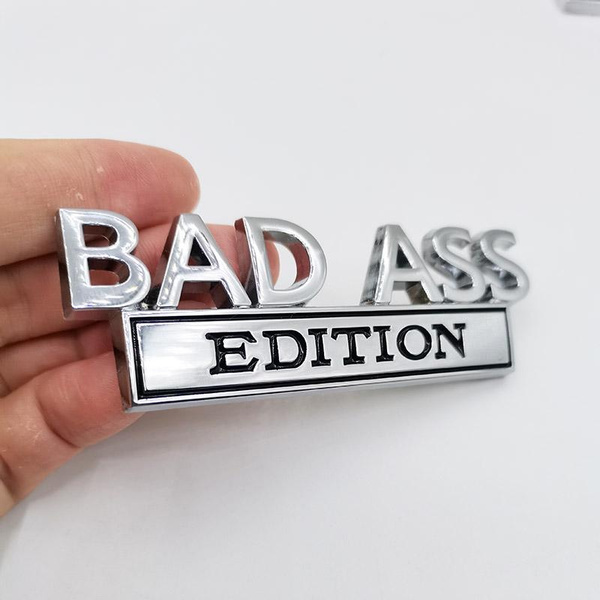 BAD ASS Edition Metal Emblem Badge Sticker For Jeep Grand Cherokee ...