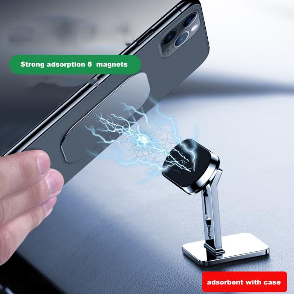 New Magnetic Phone Car Mount Universal Magnetic Car Phone Holder Metal ...