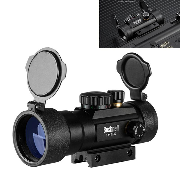 3X42/3X44 Green Red Dot Sights Riflescopes Fit Picatinny Rails Mount ...