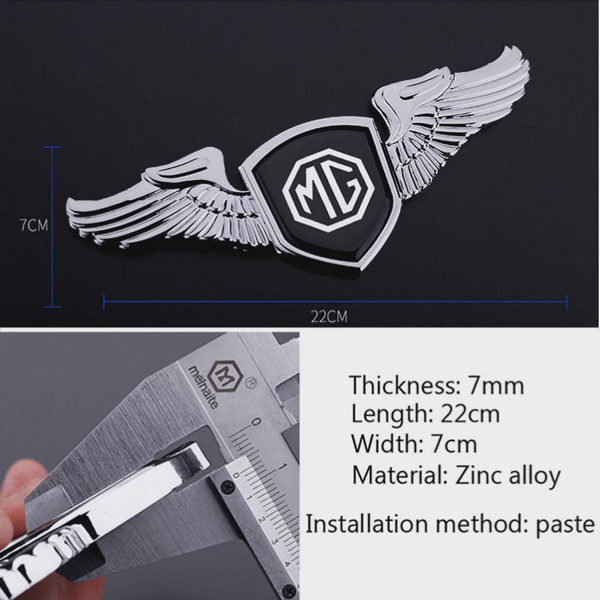 For MG Trophy Logo GS TF ZR ZS ES HS EZS MG6 MG3 MG5 MG7 Morris 3 Car ...