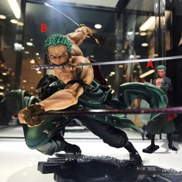 One Piece Roronoa Zoro Figure PVC Action Figure Model Gift styleA/B | Wish