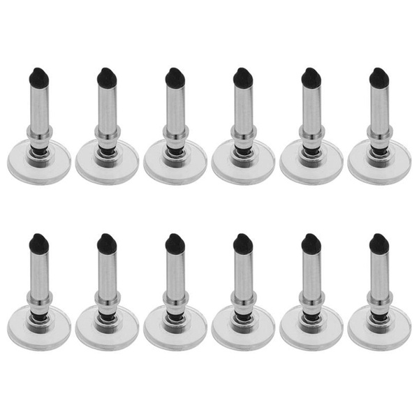 12 Pieces Universal Replacement Disc Tip Stylus Pen Tips Round ...