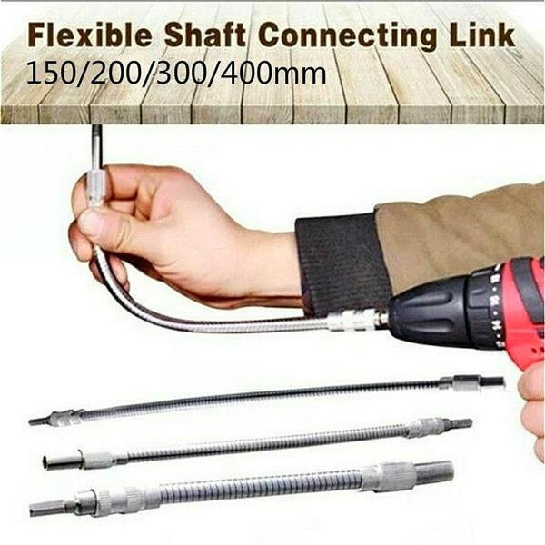 Universal Metal Flexible Shaft Extension Rod Hose Drill Electric ...
