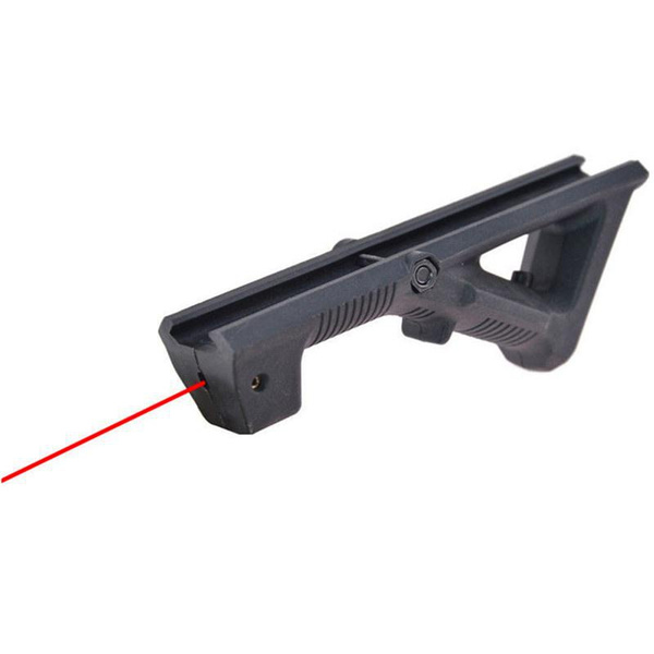 Tactical Grip Adjustable Laser Style AFG-2 PTS Angled Foregrip Hand ...