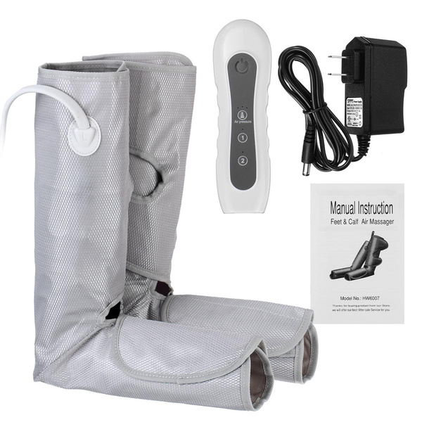 Adjustable Leg Wraps with Hand-held Controller 4 Modes 3 Intensities ...