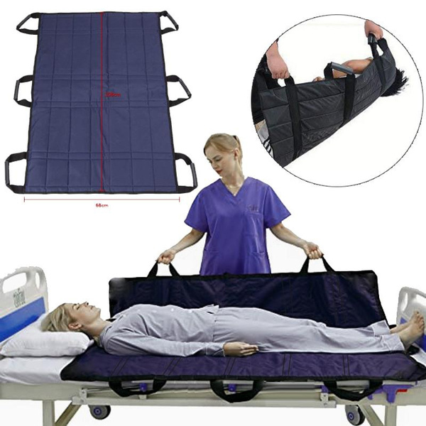 Positioning Bed Pad with Handles Washable Draw Sheets for Hospital Bed ...