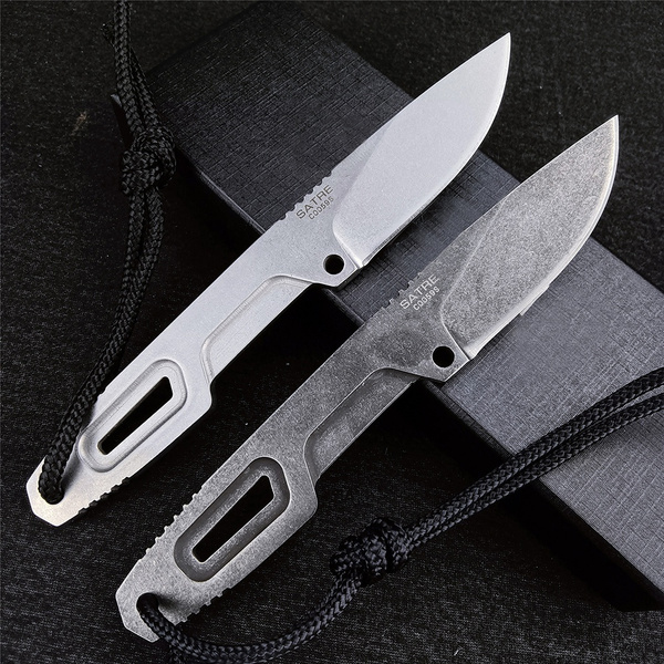 New 2022 SATRE Mini Tactical Fixed Blade Dagger Knife with K Sheath ...