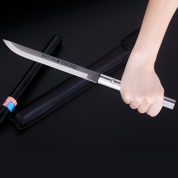 Katana sword quan Tang Handmade Super Sharp Stainless Steel Blade Saber ...