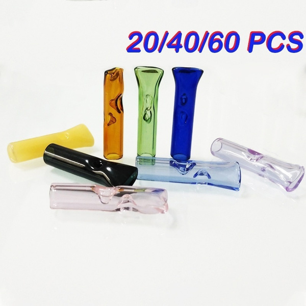 20/40/60pcs Reusable Glass Rolling Tips Cigarette Filter for DIY ...