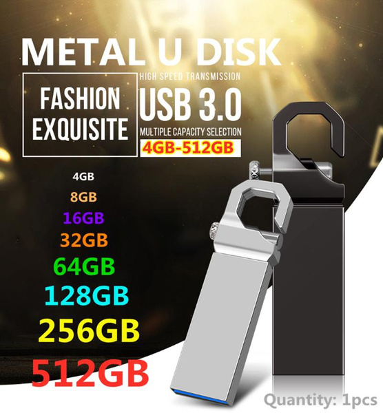 New Usb Flash Drive 512GB 256GB 128GB 64GB 32GB 16GB 8GB 4GB Pen Drive ...