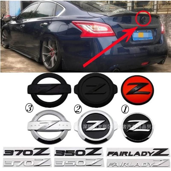 Car Styling Z Logo Side Emblem Badge Sticker Rear Trunk Decals for ...