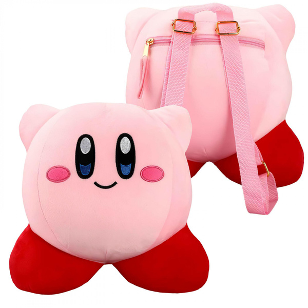 Kirby The Pink Puff Plush Mini Backpack | Wish