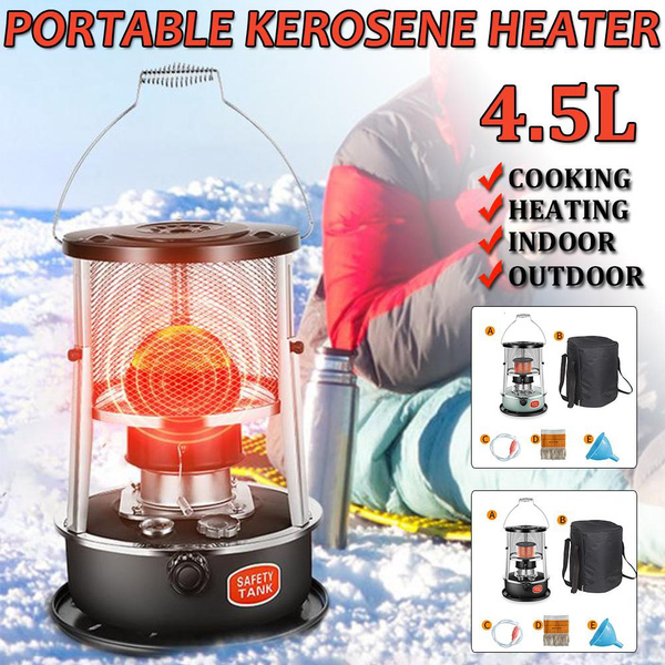 Portable Kerosene Stove Heater Lightweight Kerosene Heater with Oil ...