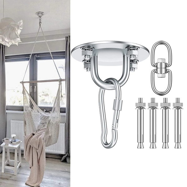 304 Stainless Steel Ceiling Hanging Kit Anchor Suspension Bracket Hook