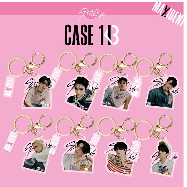 Kpop Stray Kids New Album 《MAXIDENT》Acrylic Keychain Cute Cartoon Key ...