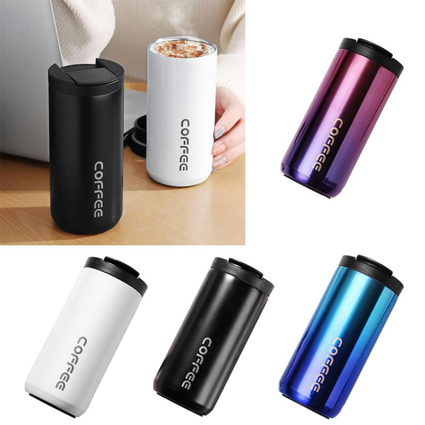 400ml Vacuum Thermal Cup Stainless Steel Insulated Coffee Beverage Mug