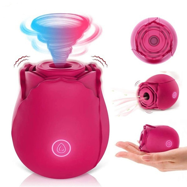 2022 Womens Fashion Rose Massage Usb Rechargeable For Women And Professional Machine Toy Bullet