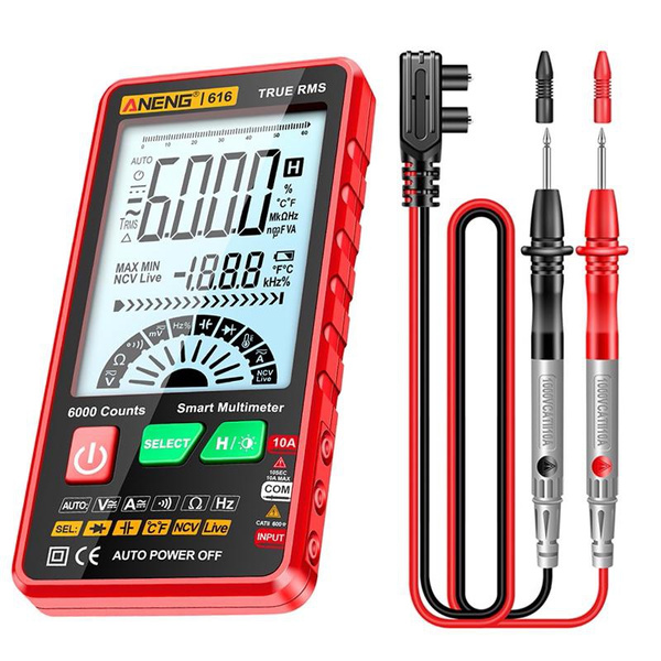 Large Screen Digital Multimeter 6000 Count Universal Meter Electrical ...