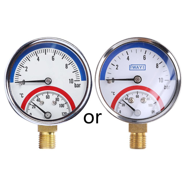 High- Precision Thermo-manometer 1/8/1/4-inch Thread Easy Installation ...