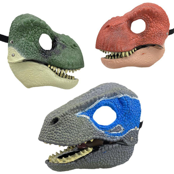 Creative Halloween Party Dinosaur Headgear Prom Party Supplies Open ...