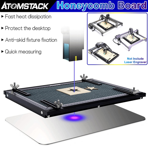 ATOMSTACK Honeycomb Protective Board for Laser Engraver, Honeycomb ...