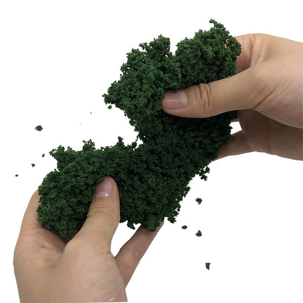 Model Mini Shrubs Bushes Sponge Tree Powder Sand Railway Military ...