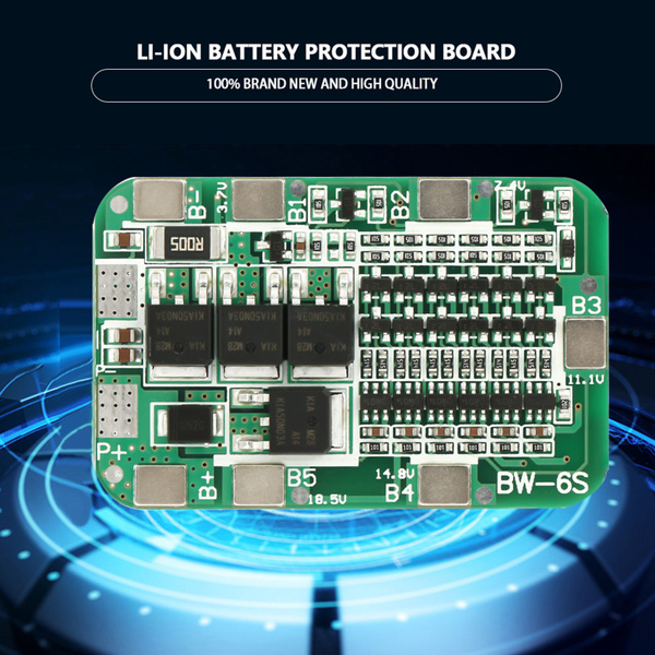 NEWEST 6S 15A 22V 24V Battery Protection Board PCB For Li Ion Cell | Wish