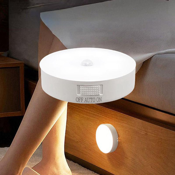 Motion Sensor LED Light USB Nightlights Chargeable Lamp for Kitchen ...
