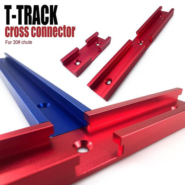 Woodworking Universal Chute Cross Track Connector T-Track Intersection ...