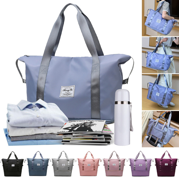 Super Large Capacity Folding Bag Height Adjustable Travel Bags Tote ...