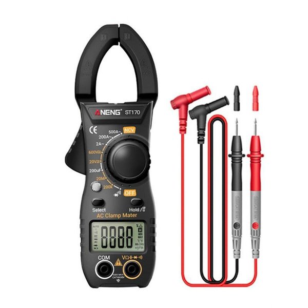 High Precision Clamp Meter for AC&DC Voltage Current Resistance ...