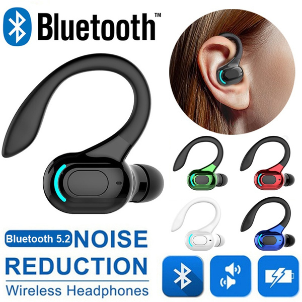 1PC Ture Wireless Earphone Bluetooth 5.2 Ear Hook Headset Noise ...