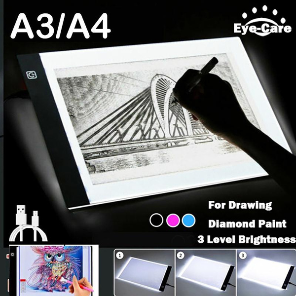 2022 New Ultra-Thin Portable LED Light Box Drawing Drawing Board with ...
