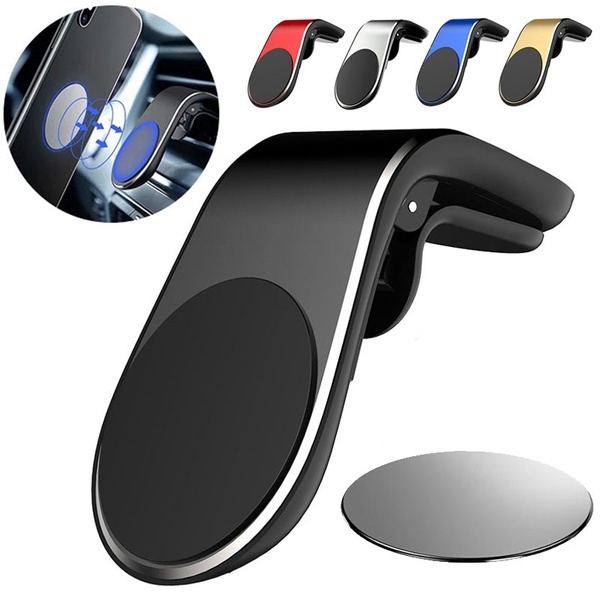 1 PCS Magnetic L Shape Car Phone Holder for Phone Stand for Car Air ...