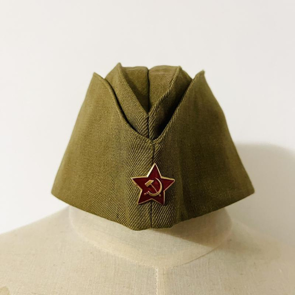 The Soviet Red Army Caps Pentagram CCCP Ussr Badge Unisex Military Cap ...