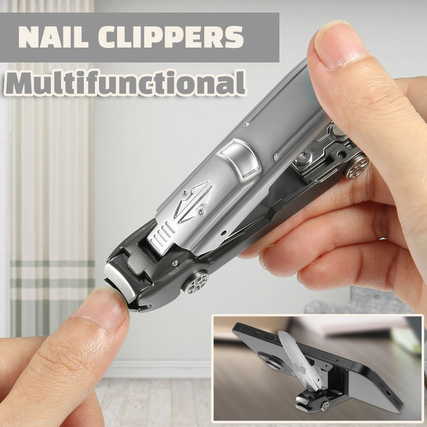 Heavy Duty Nail Clippers with Catche, No Splash Nail Clippers for ...