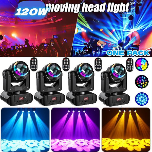 News 120W LED Stage Light Moving Head Light 10 Gobos 8 Colors with ...