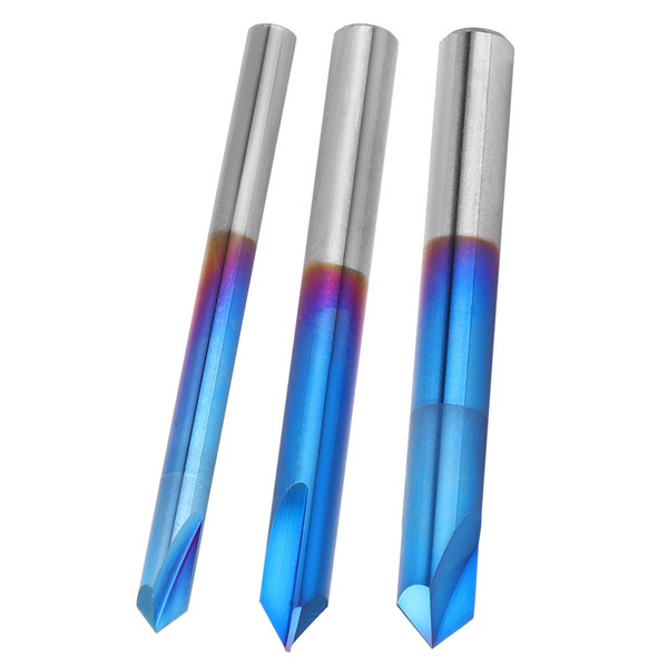 Chamfer End Mill, Chamfer Cutter, Steel Cemented Carbide 90 Degrees ...