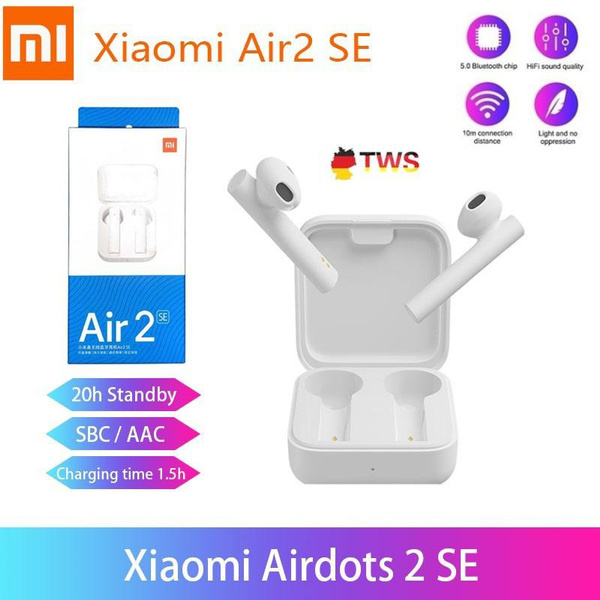 Fashion Xiaomi Air2 SE MI Ture Wireless Earbuds TWS Bluetooth Earphones Xiaomi AirDots 2 SE AAC ...