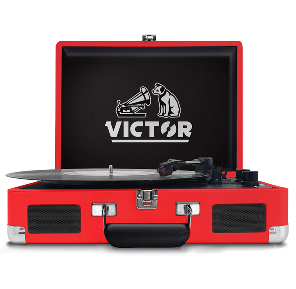 Victor Metro Dual Bluetooth Suitcase Turntable | Wish