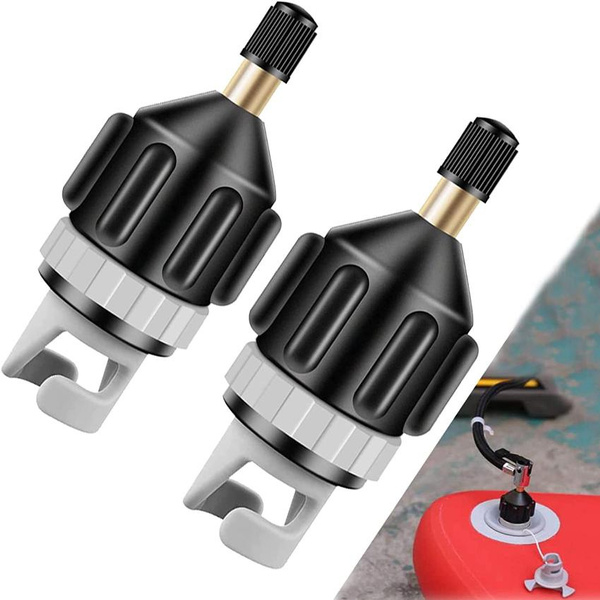 2pcs/set Air Pump Adapter Inflatable SUP Pump Valve Adapter Paddle ...