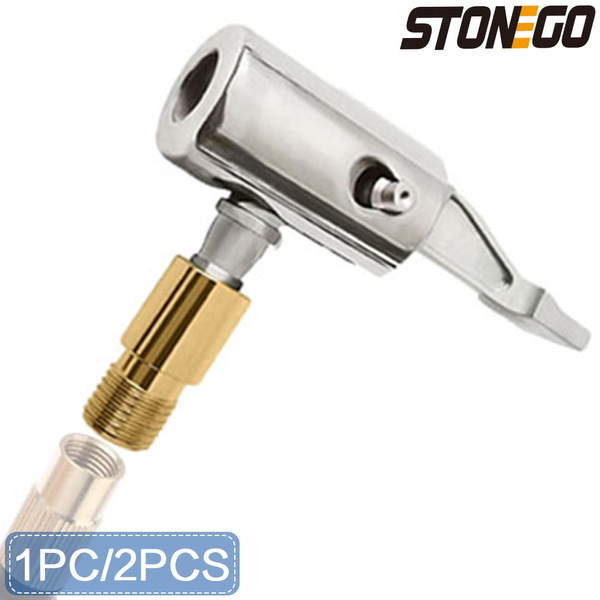 STONEGO 1PC/2PCS Portable Inflatable Pump Connector for Car Tire Air ...