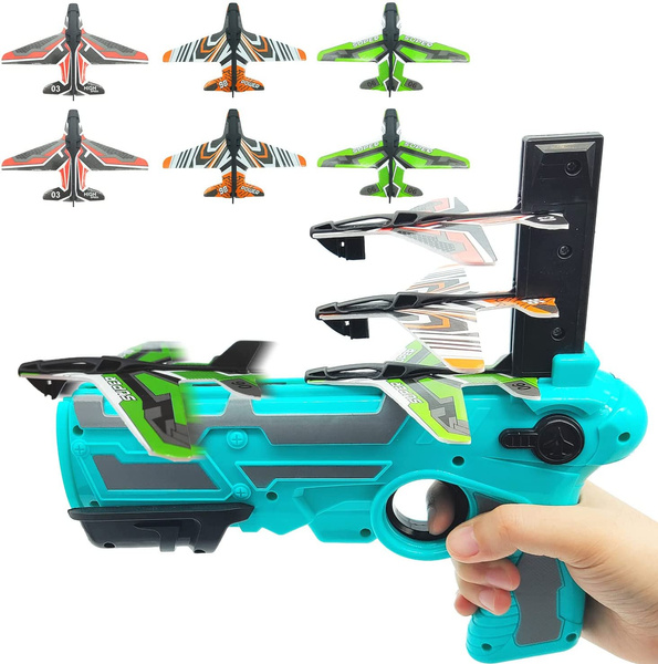 Kids Toys with 3 Pack Airplane Toys Bubble Catapult Airplane One Button ...