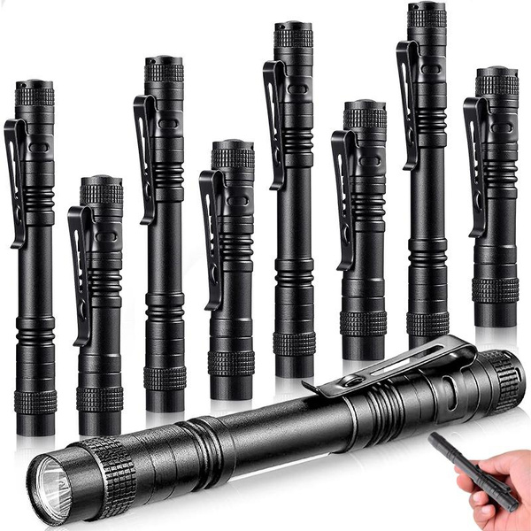 Aluminum Waterproof Pen Flashlight,(1/2/4/8 Pcs)Led Pen Light ...